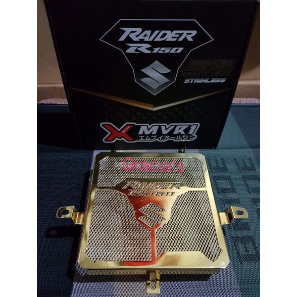 MVR1 RADIATOR COVER STAINLESS FOR RAIDER 150 FI | Shopee Philippines