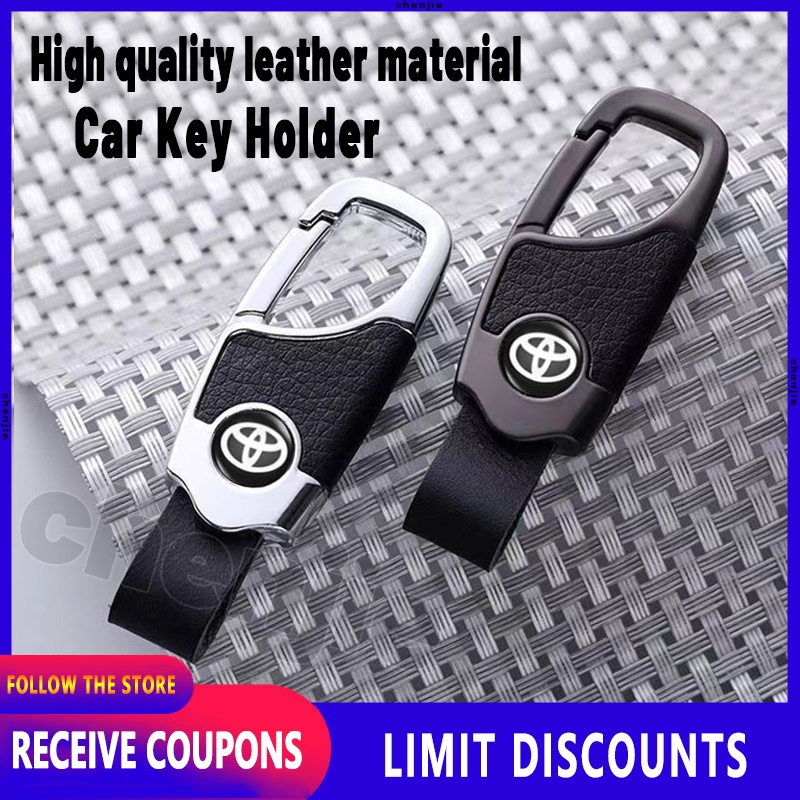 high quality leather metal car keychain motorcycle car key holder ...