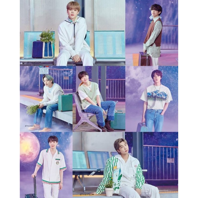 [ONHAND] BTS SOWOOZOO POSTER Set - Tingi / RM Jin Suga Jhope Jimin V ...