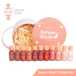 Squad Cosmetics Serum Blush Collection with FREE PR Box | Shopee ...