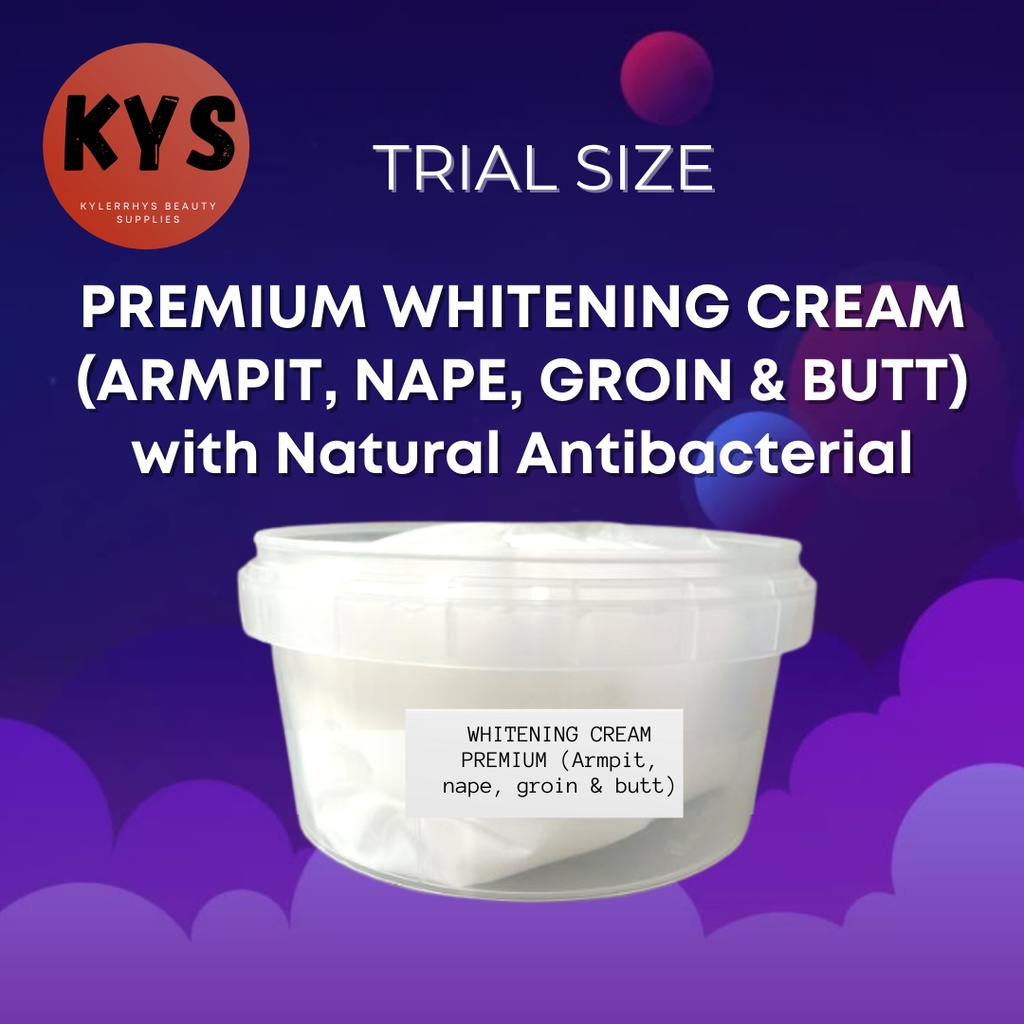 Trial Size Premium Whitening Cream (Multipurpose use for Underarm ...