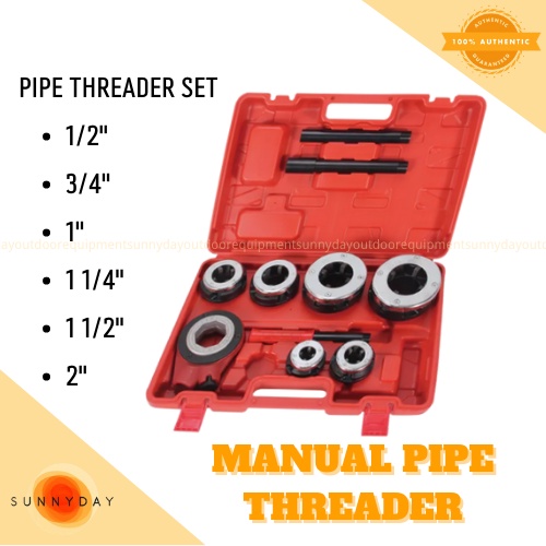 Pipe Threader Ratchet Die Stocks 1/2" - 2" | Shopee Philippines