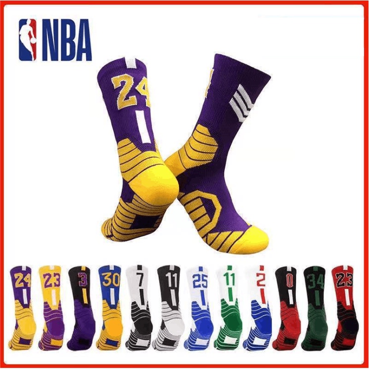 NBA High Cut Ankle Socks Elite Basketball Player Kobe Bryant Elite ...