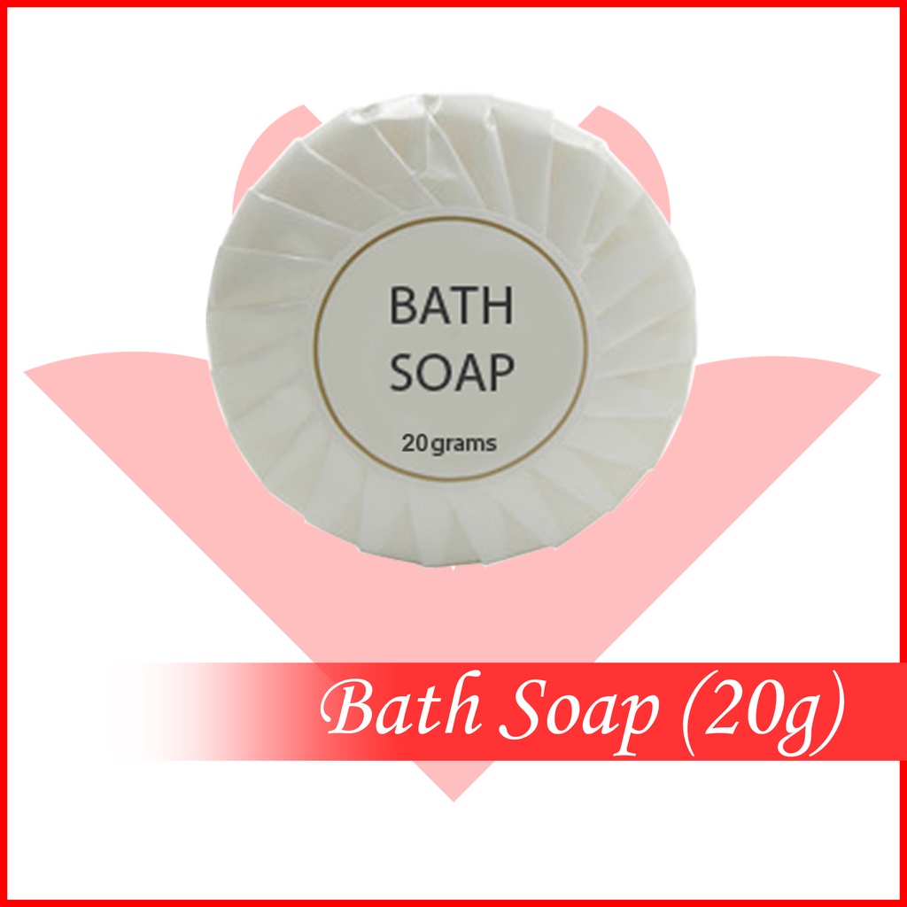 Hotel Bath Soap 20 grams (10 pcs per pack) Guest Amenity Kit | Shopee ...