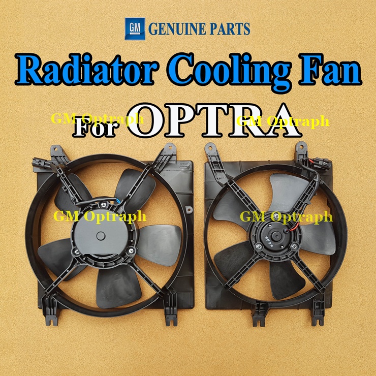 OPTRA Radiator cooling fan & Aircon Cooling Fan assembly (100% ORIGINAL ...