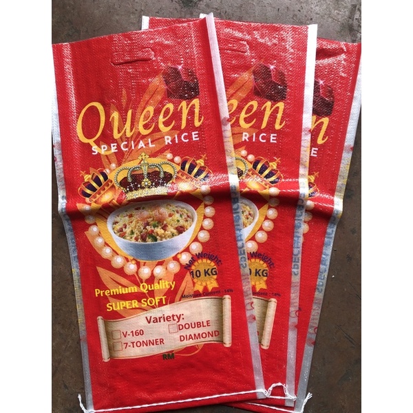 QUEEN SPECIAL RICE LAMINATED SACK (10kg) | Shopee Philippines