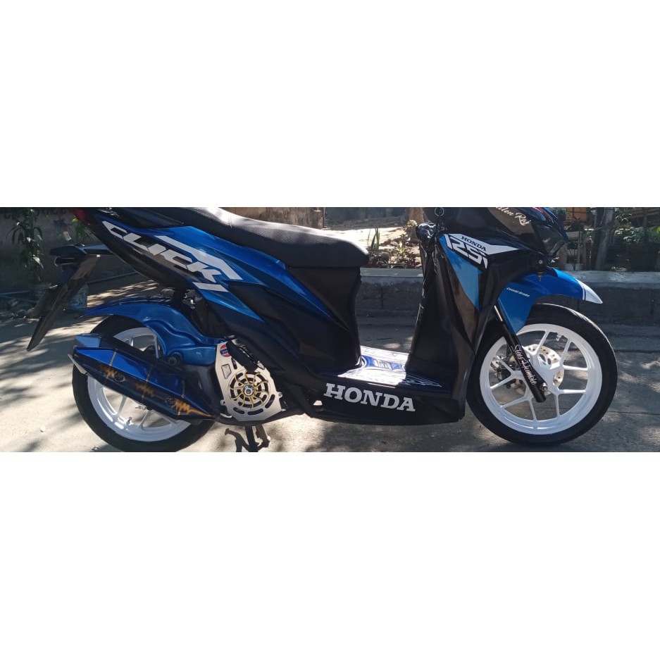 Honda Click Honda Beat Side to Side Skirt Sticker Decal Set 2PCS ...