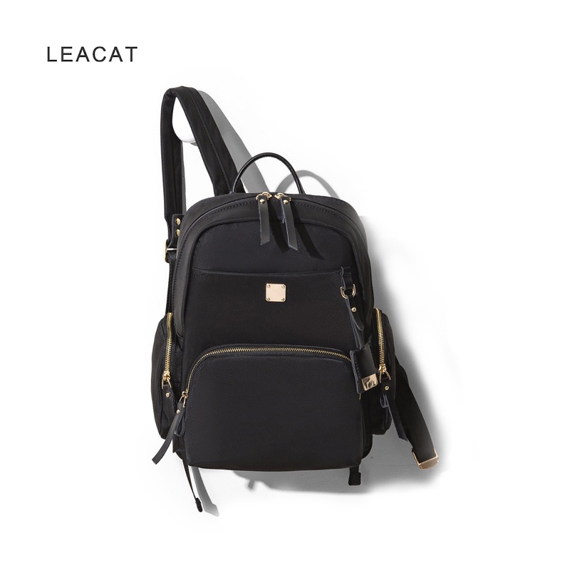 Leacat Female Backpack 14 Inch Laptop Bag Business Office | Shopee ...