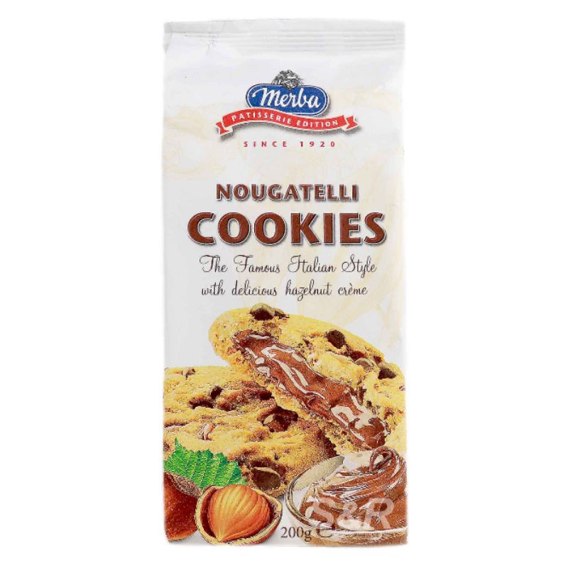 S&R Merba Nougatelli Cookies 200g | Shopee Philippines