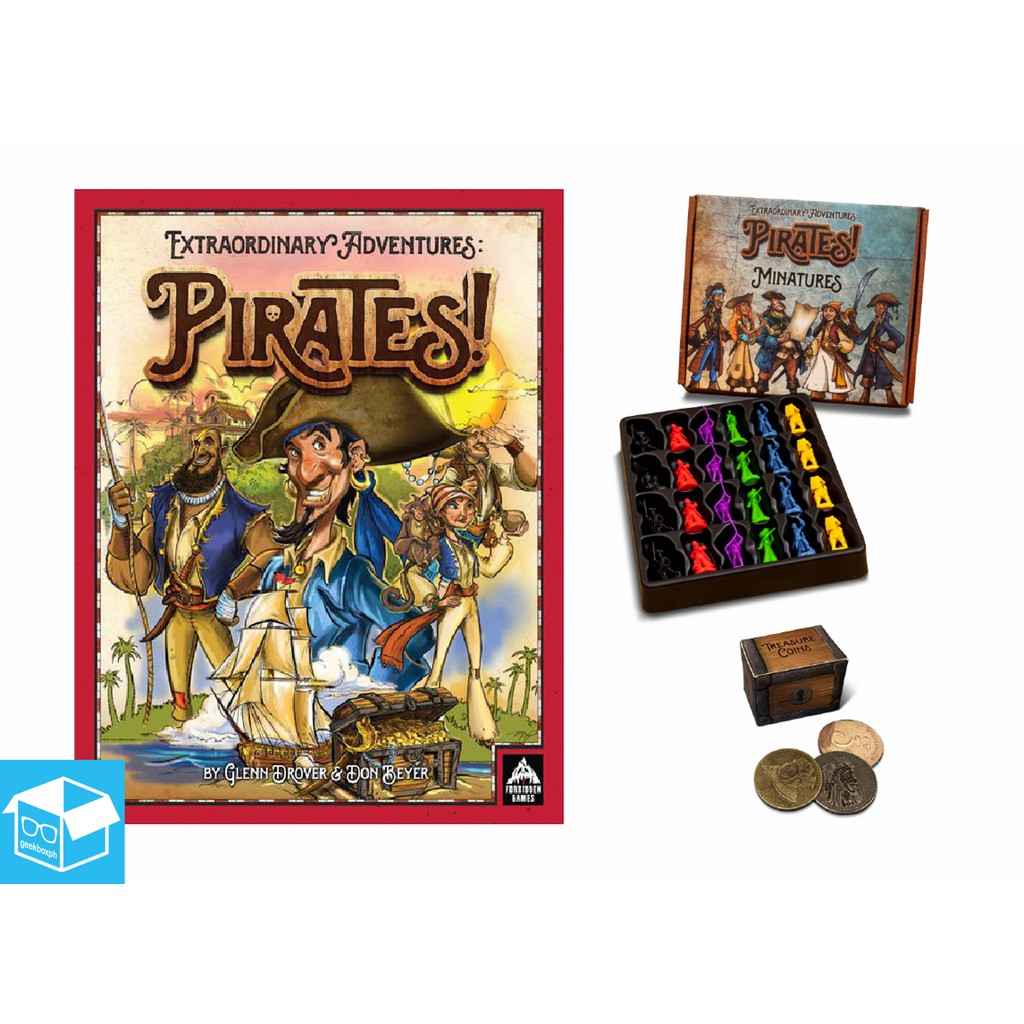 Extraordinary Adventures: Pirates! Bundle: Core Game with Miniatures ...