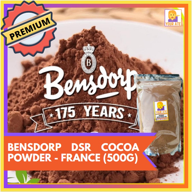 Bensdorp DSR/ SR Superb Cocoa Powder - FRANCE (500g) | Shopee Philippines