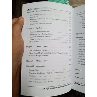 MSA Comprehensive english handbook by Clarissa Rivero - Hernandez ...