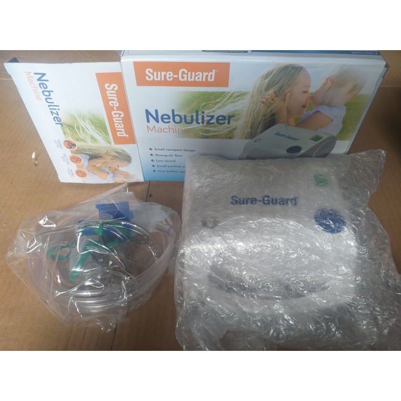 Nebulizer Machine -(Sure-Guard) (Order Now Ship Tomorrow!) | Shopee ...