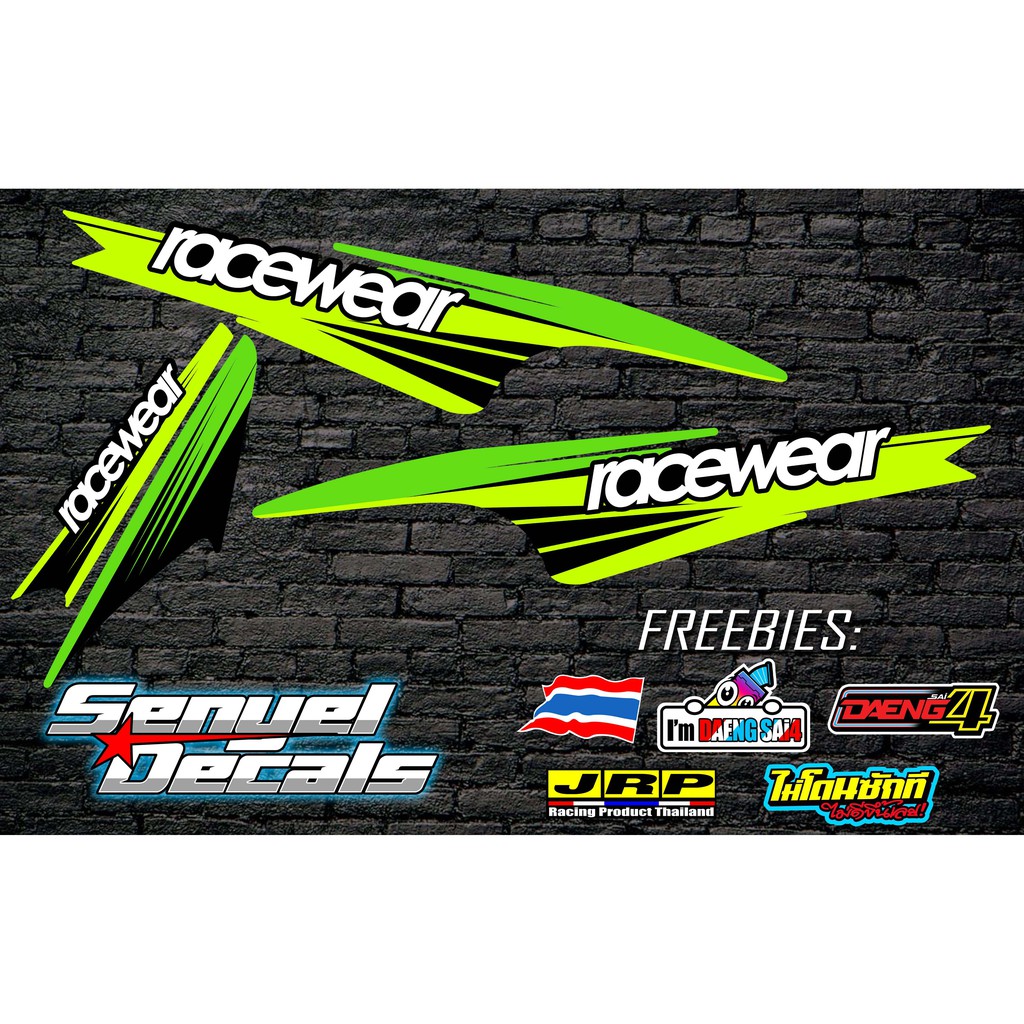 Yamaha Mio Racewear Decals | Shopee Philippines