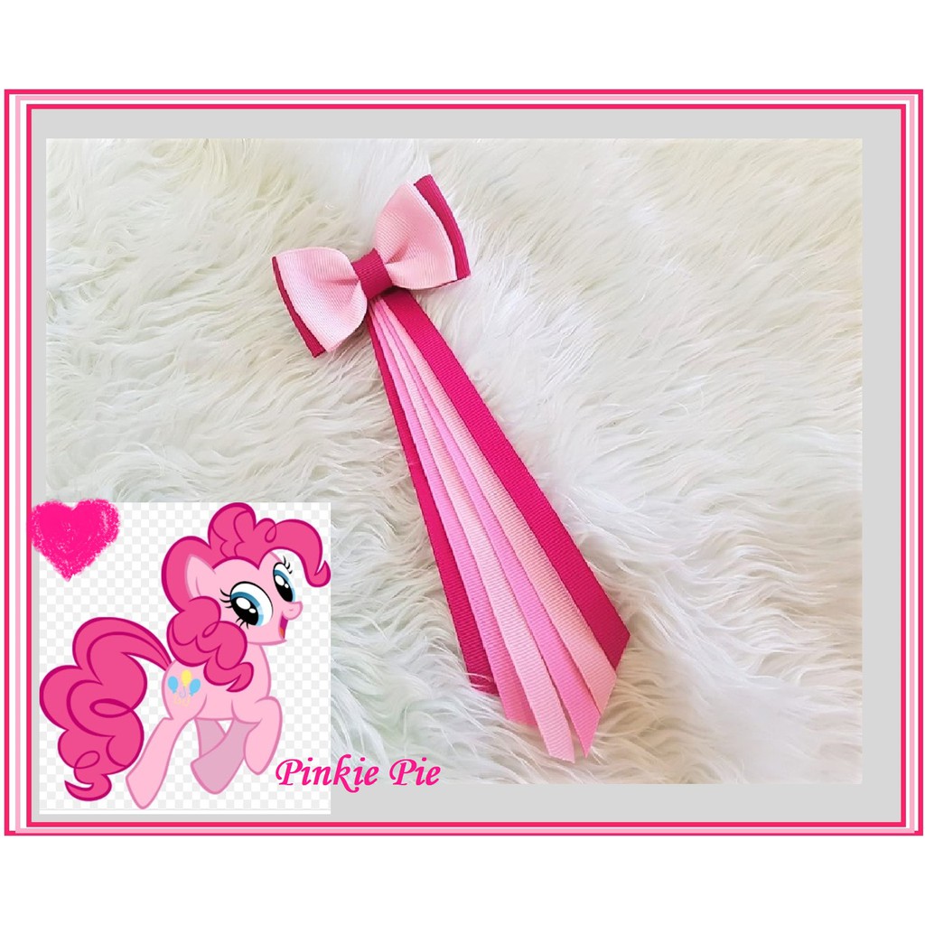 COD Pinkiepie My Little Pony inspired Hair Bow | Shopee Philippines