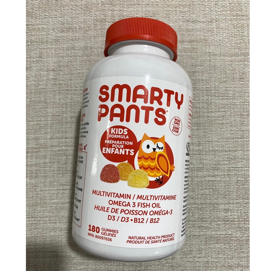 Smarty Pants Kids Formula Multivitamin/Omega-3 Fish Oil, 180 Gummies (Canada) | Shopee Philippines