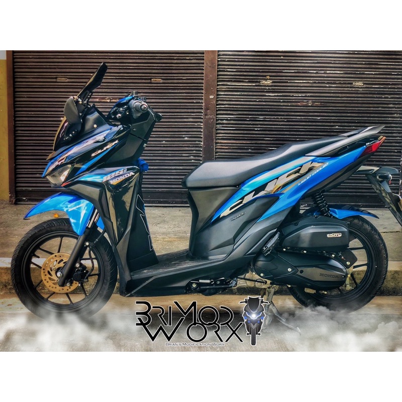 Honda Click V2 Windshield Set (ADV LOOK) presyo ₱3,199