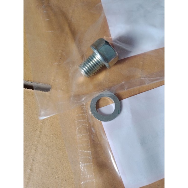 Oil Drain Nut With Washers For Almost All Honda Models Genuine Center ...