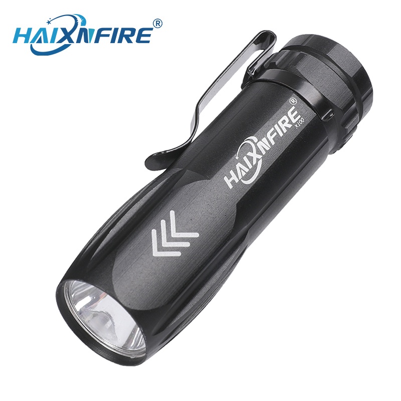 HaixnFire X100 Escort flashlight USB Rechargeable Torch Camping Light ...