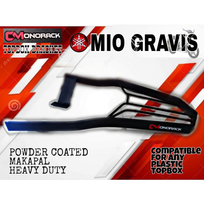 Mio Gravis monorack topbox bracket | Shopee Philippines