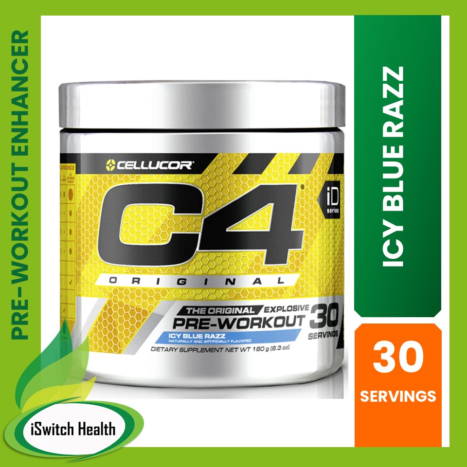 Cellucor C4 - 30 Servings Icy Blue Razz | Shopee Philippines