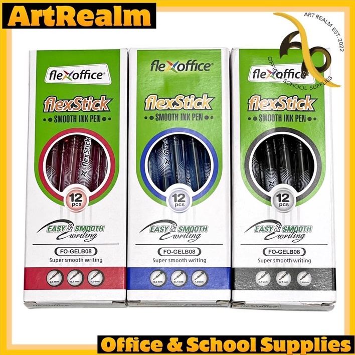 Flexoffice Flexstick Smooth Ink Pen [0.5mm] | Shopee Philippines