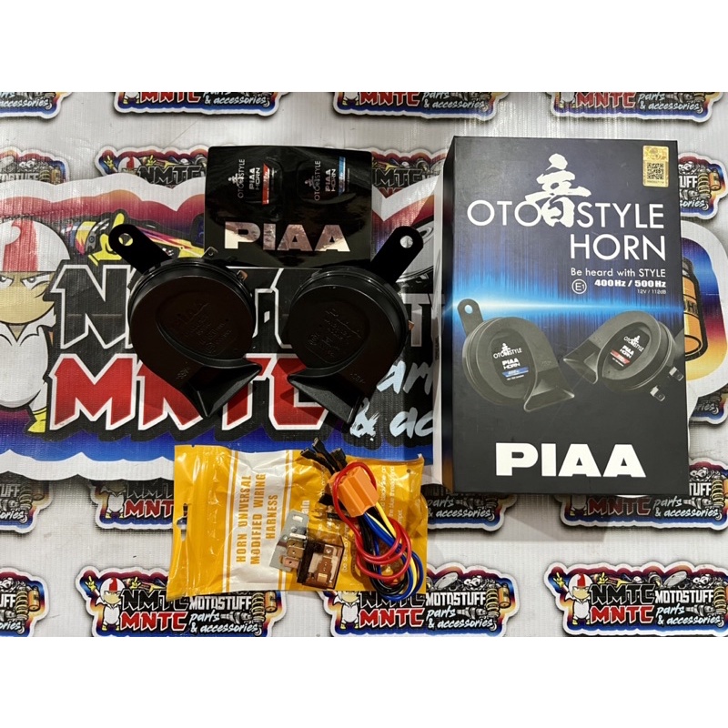 PIAA HORN OTO STYLE HORN SET W/ FREE RELAY/SOCKET ORIGINAL | Shopee Philippines
