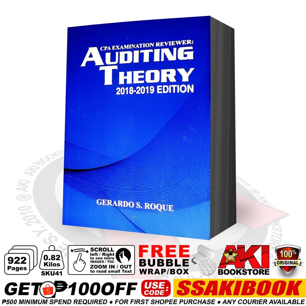 AUTHENTIC CPA Examination Reviewer: Auditing Theory 2018-2019 © 2018 ... AUTHENTIC CPA Examination Reviewer: Auditing Theory 2018-2019 © 2018 ...