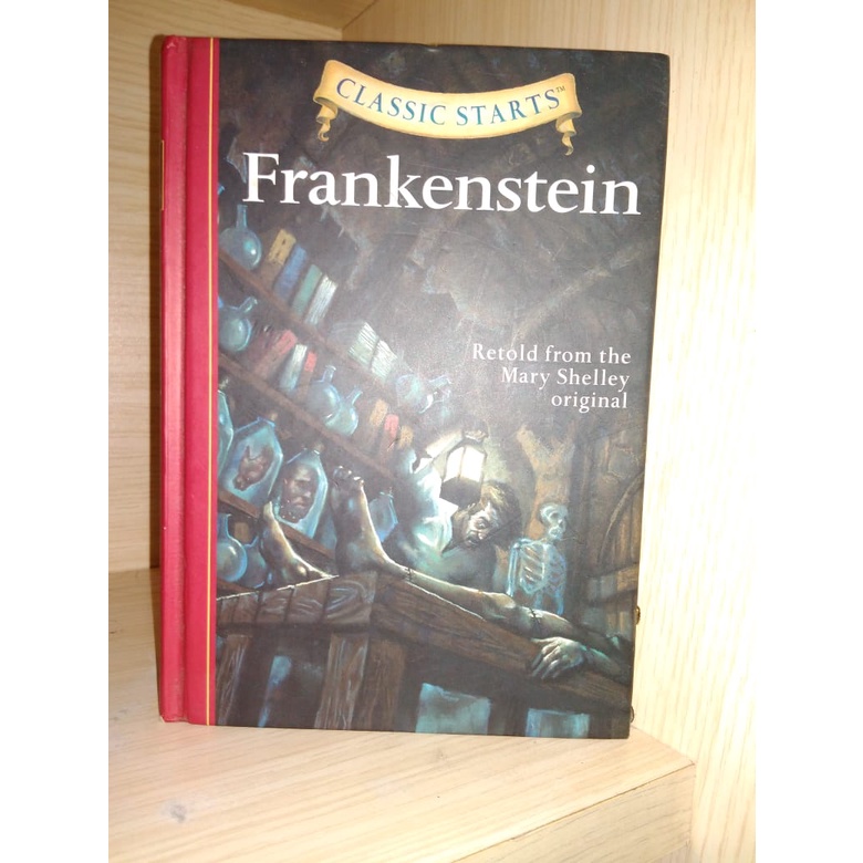 Import Classic English Book Starts Frankenstein Marry Shelley | Shopee ...