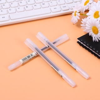 HOKKA Pen MUJI ins Style Neutral Pen Black Frosted Full Needle Tube 0 ...