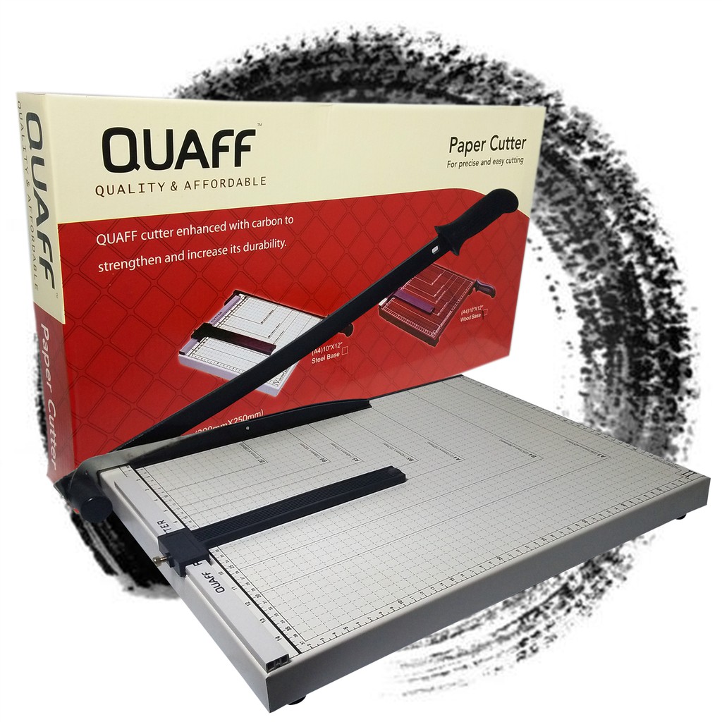 Paper Cutter Metal A3/B4/A4/A5 Size Quaff Brand | Shopee Philippines