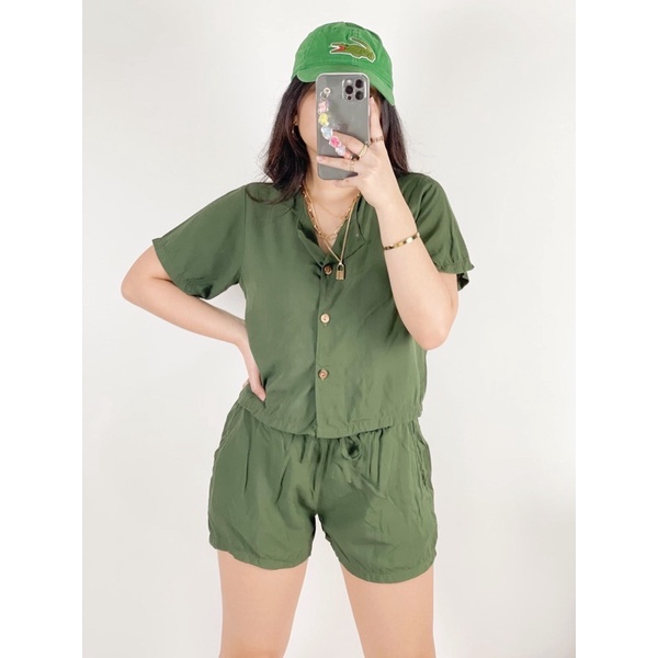 Sienna Set Soft Linen | Shopee Philippines