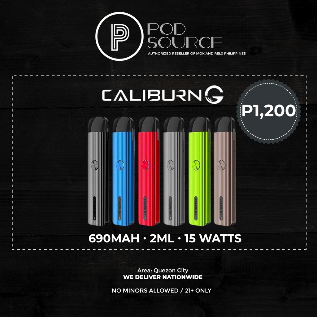 [COD] [AUTHENTIC] Uwell Caliburn G Pod System Starter Kit | Shopee ...