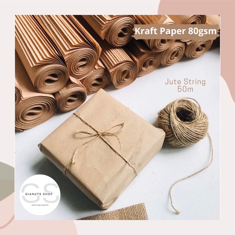 Kraft Paper Brown 36x48inch Bigger than Cartolina Size 80gsm 20sheets ...