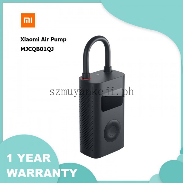 100% Original Xiaomi Air Pump Mi Portable Air Compressor Tire Inflator ...