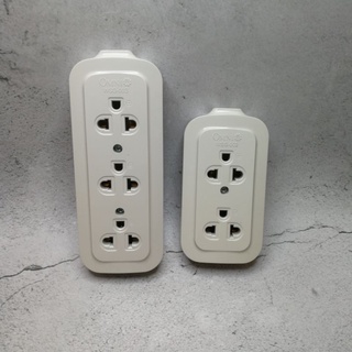 Omni Surface Convenience Outlet w/ Ground 2 Gang (WSG-002) or 3 Gang ...