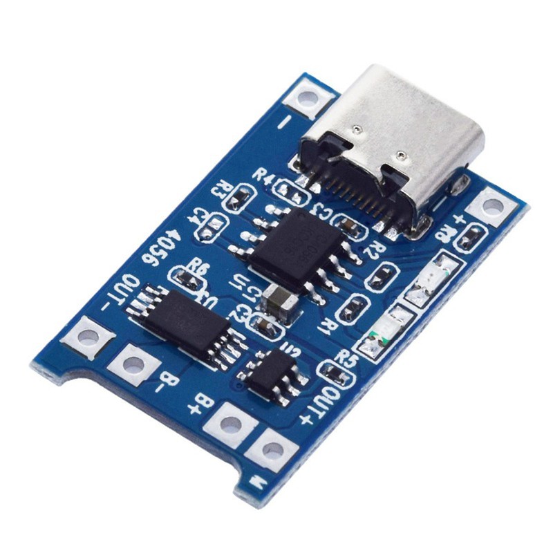 TP4056 Type-C USB 5V 1A Li-ion 18650 Lithium Battery Charger Module ...