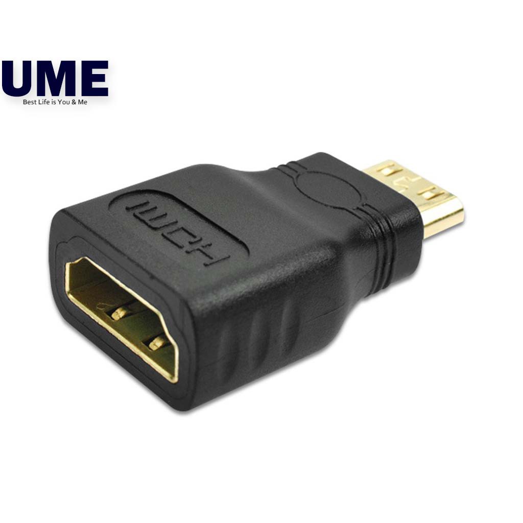 Mini HDMI Male To Standard HDMI Female Gold-Plated 1080P Extension ...