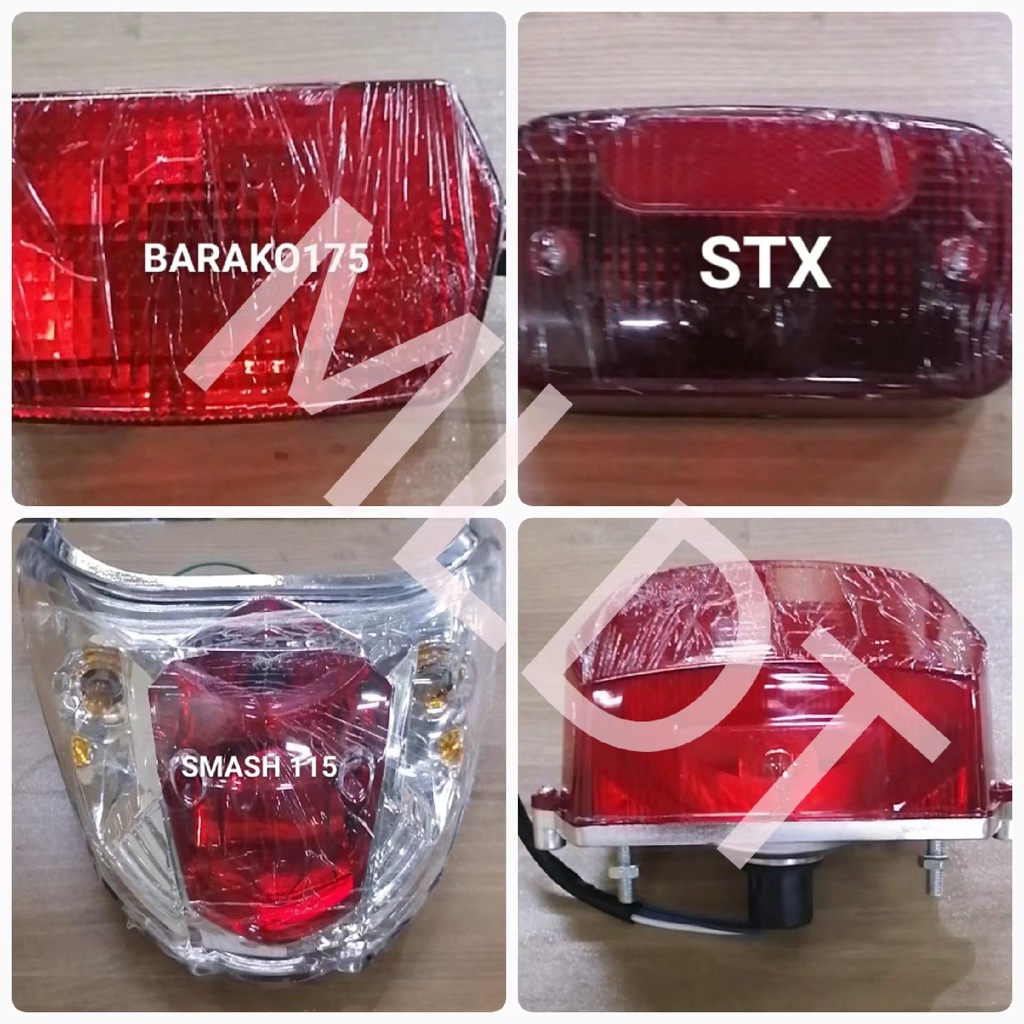 TAIL LIGHT ASSY FOR BARAKO175/STX/SMASH115 | Shopee Philippines