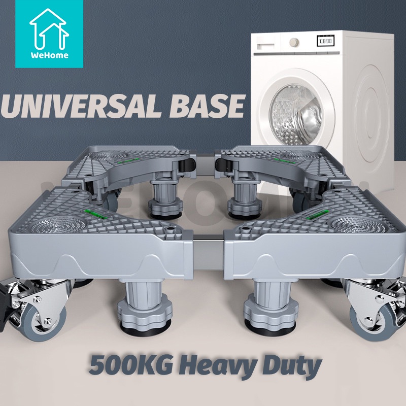 WeHome Ref Stand Washing Machine Stand with Wheels 8 Legs 8 Wheels ...