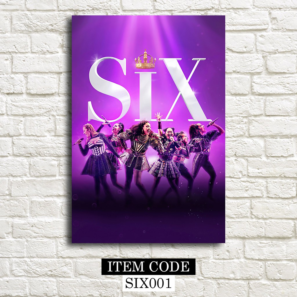 Six (Musical) Poster | Shopee Philippines