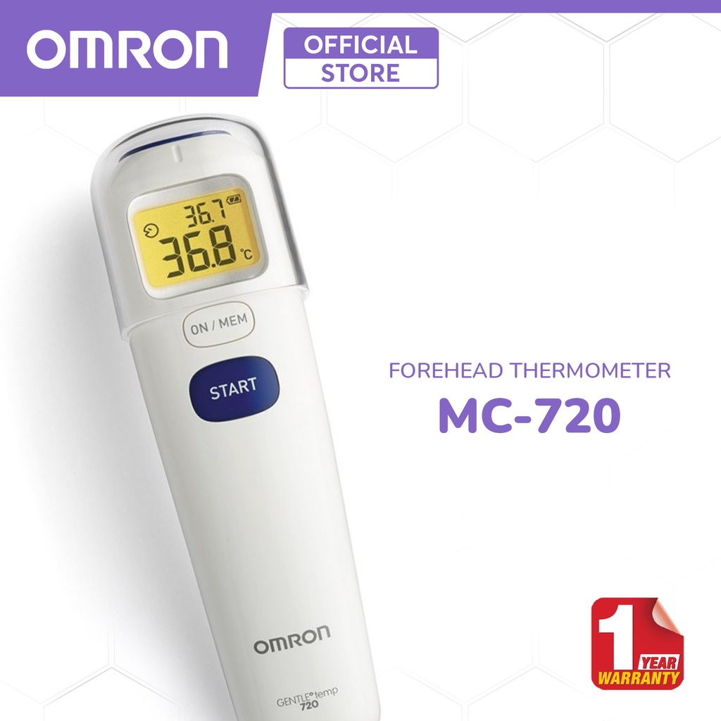 Omron MC-720 Digital Forehead Thermometer | Shopee Philippines Omron MC-720 Digital Forehead Thermometer | Shopee Philippines
