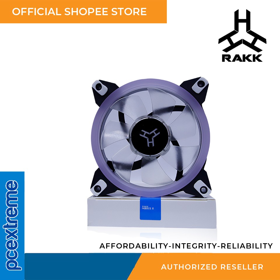 Rakk Maris X 120mm RGB fan | Shopee Philippines