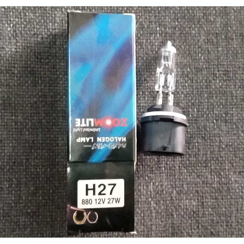 ZoomLite H27 Halogen Bulb Auto Lamp | Shopee Philippines