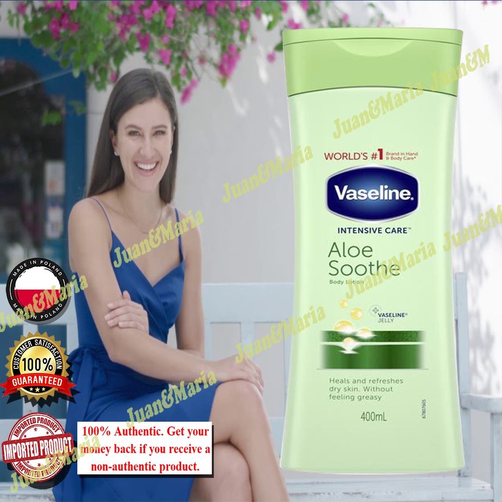 Vaseline Lotion Advertisement