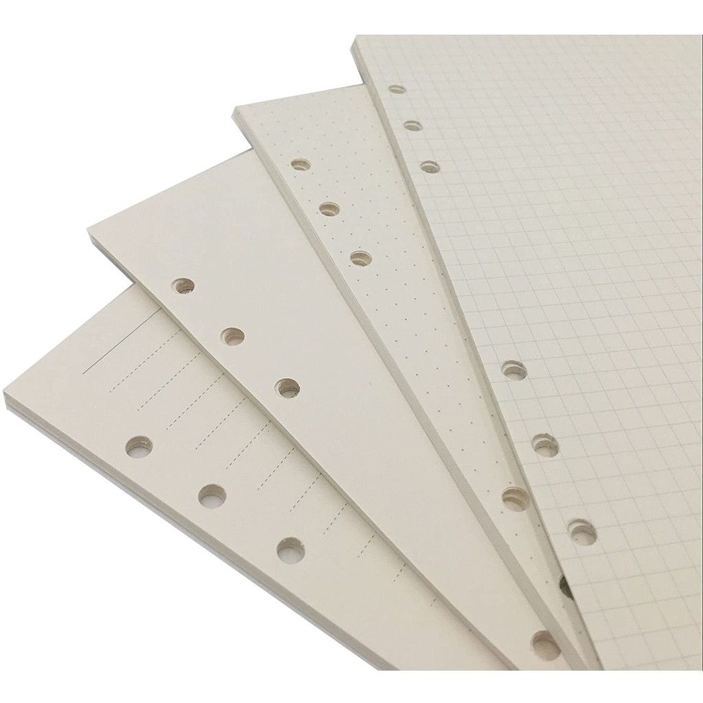 A5/A6/A7 6 Holes Ring Binder Filler Looseleaf Paper Refills For Journal ...