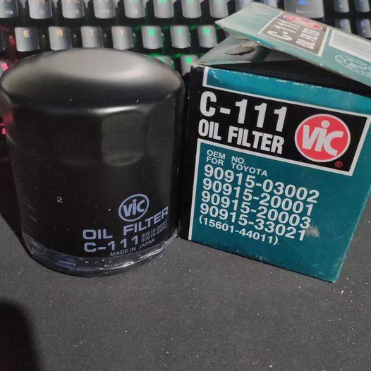 Genuine Vic C-111 Oil Filter Toyota And Lexus | Shopee Philippines