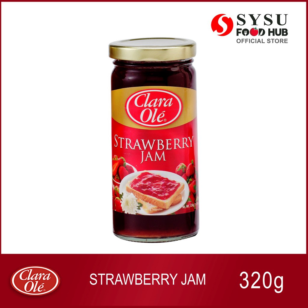 Clara Olé Strawberry Jam 320g | Shopee Philippines