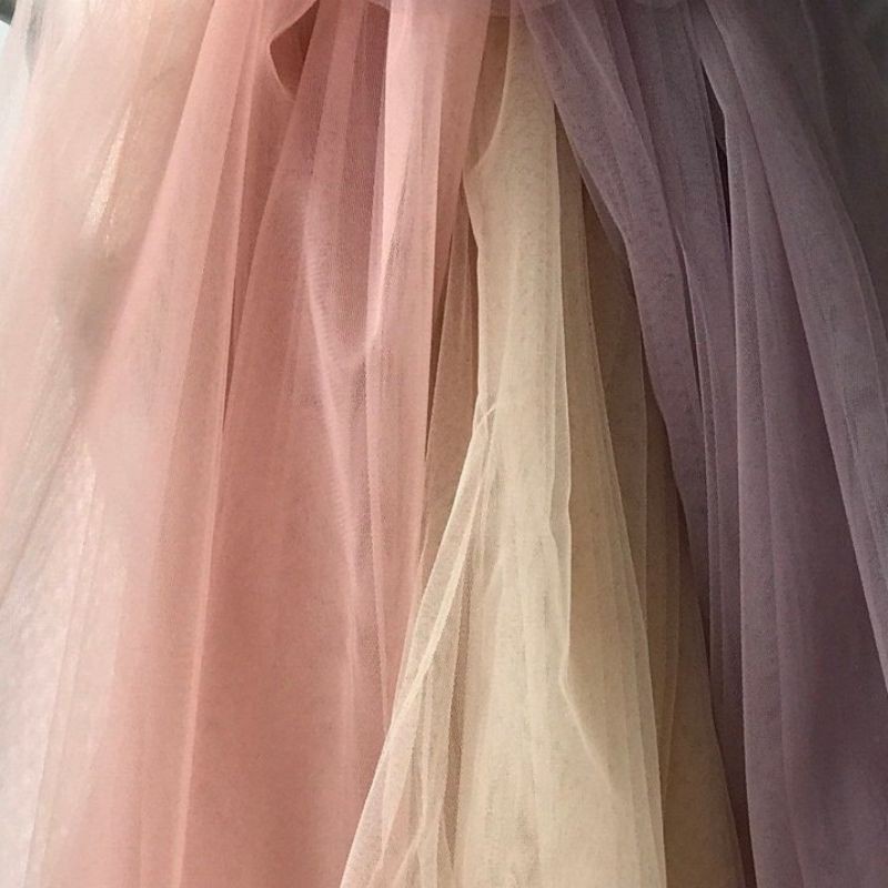 SOFT TULLE FABRIC PER YARD | Shopee Philippines