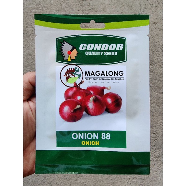 CONDOR SEEDS - ONION SEEDS - ONION 88 5 Grams | Shopee Philippines